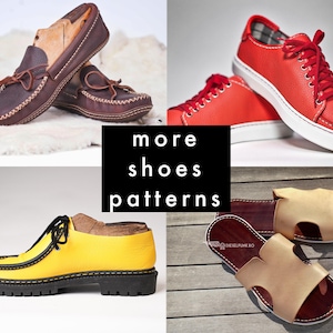 DIY Leather Loafers Pattern (printable PDF With Video Guide) - Etsy