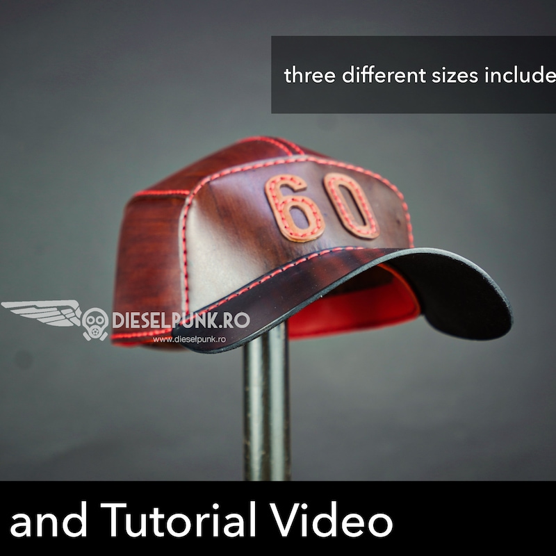 Leather Baseball Cap - Etsy