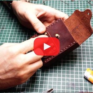 Leather Pouch Pattern: Digital Download (PDF and Video Tutorial) - Etsy