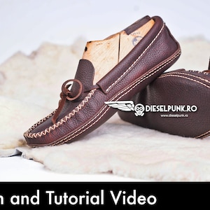 DIY Leather Loafers Pattern (printable PDF With Video Guide) - Etsy