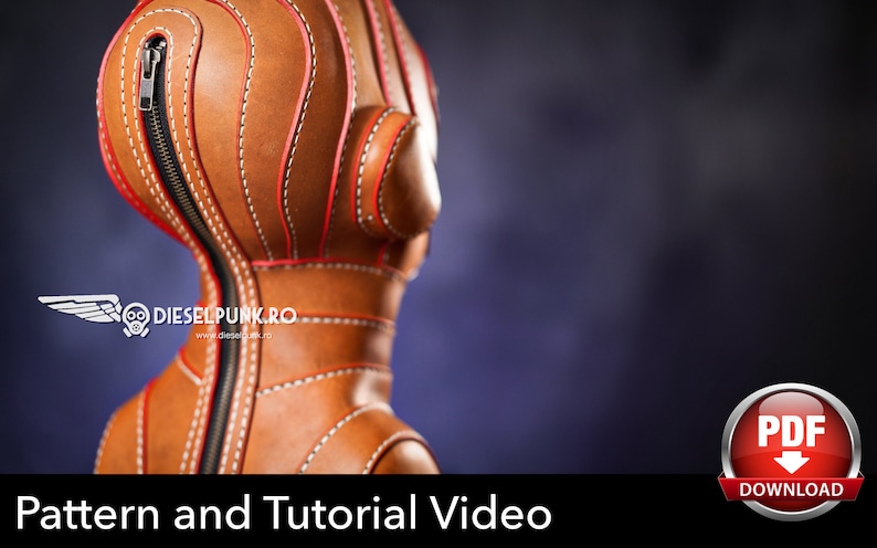 Mannequin Head Pattern Leather Bust Template Leather DIY - Etsy