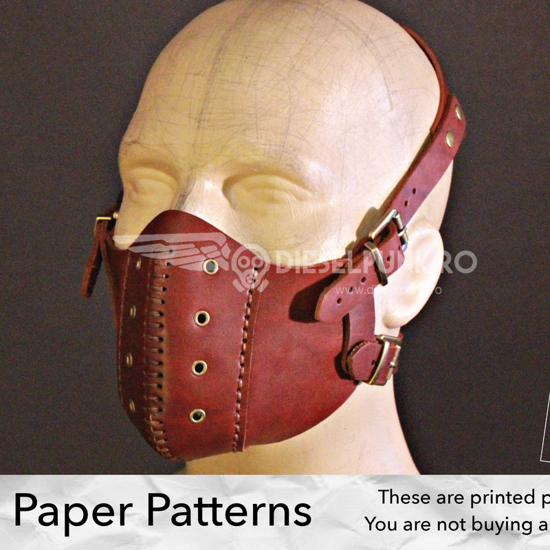 Leather Cat Mask Pattern - Etsy
