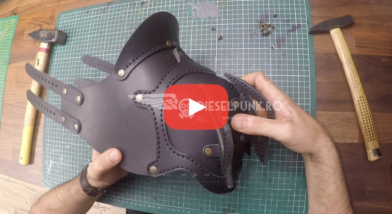 Shoulder Armor Pattern Cosplay DIY Pdf Download Video | Etsy UK