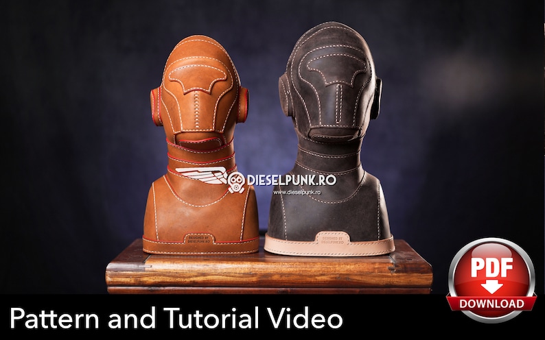 Mannequin Head Pattern Leather Bust Template Leather DIY - Etsy