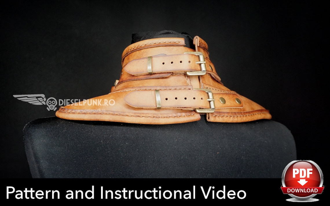 Gorget Pattern Neck Armour Cosplay DIY Pdf Download | Etsy