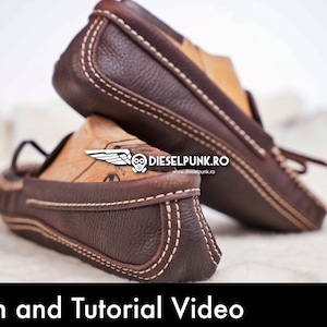 DIY Leather Loafers Pattern (printable PDF With Video Guide) - Etsy