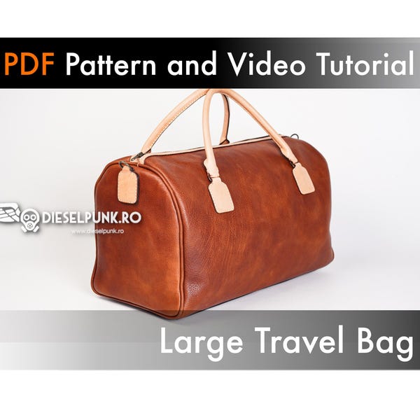 Travel Bag Pattern - Etsy