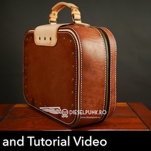 Luggage Set Pattern - Pattern Set - Leather DIY - Pdf Download ...