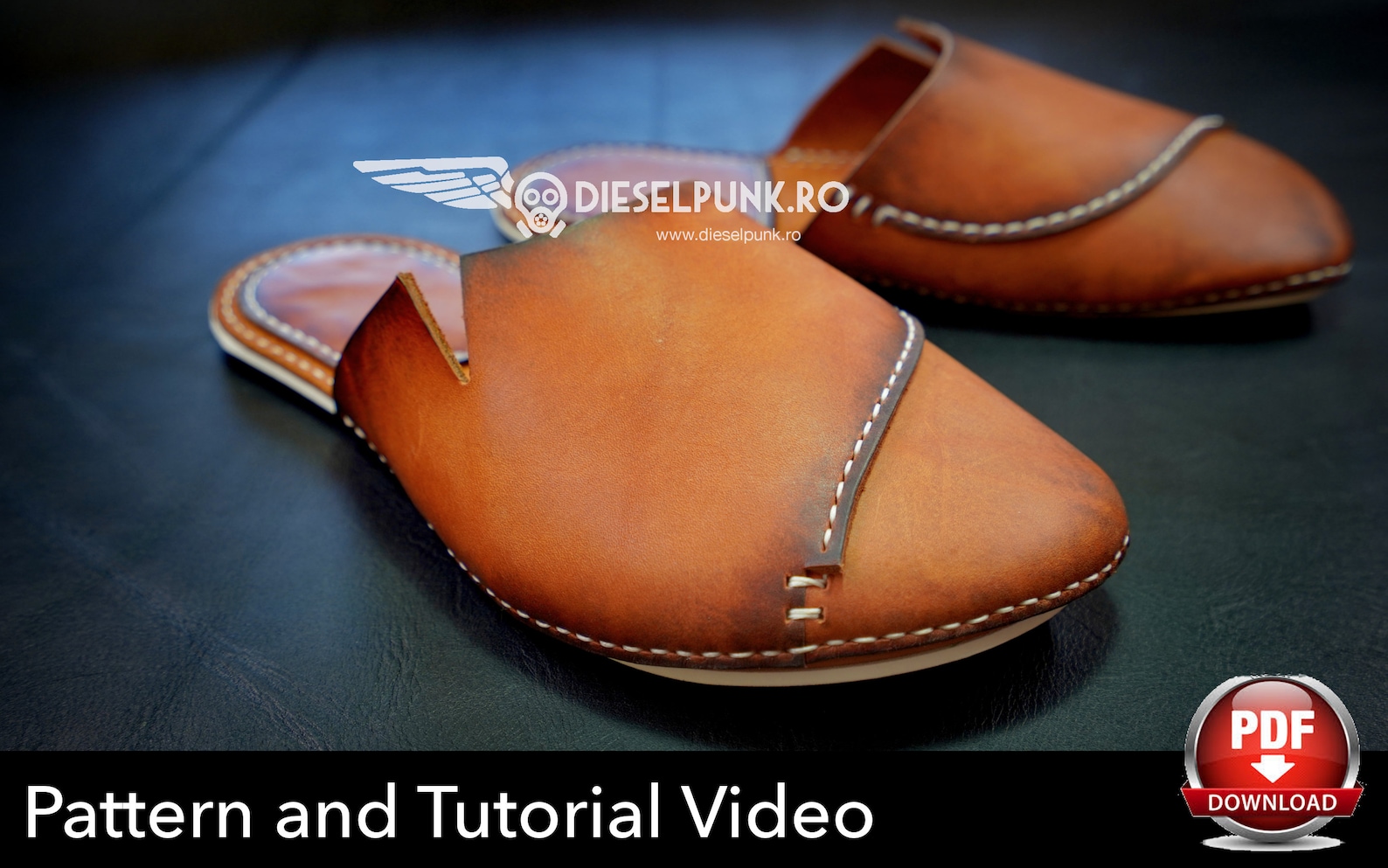 Slippers Pattern Leather DIY Pdf Download Flip Flop | Etsy