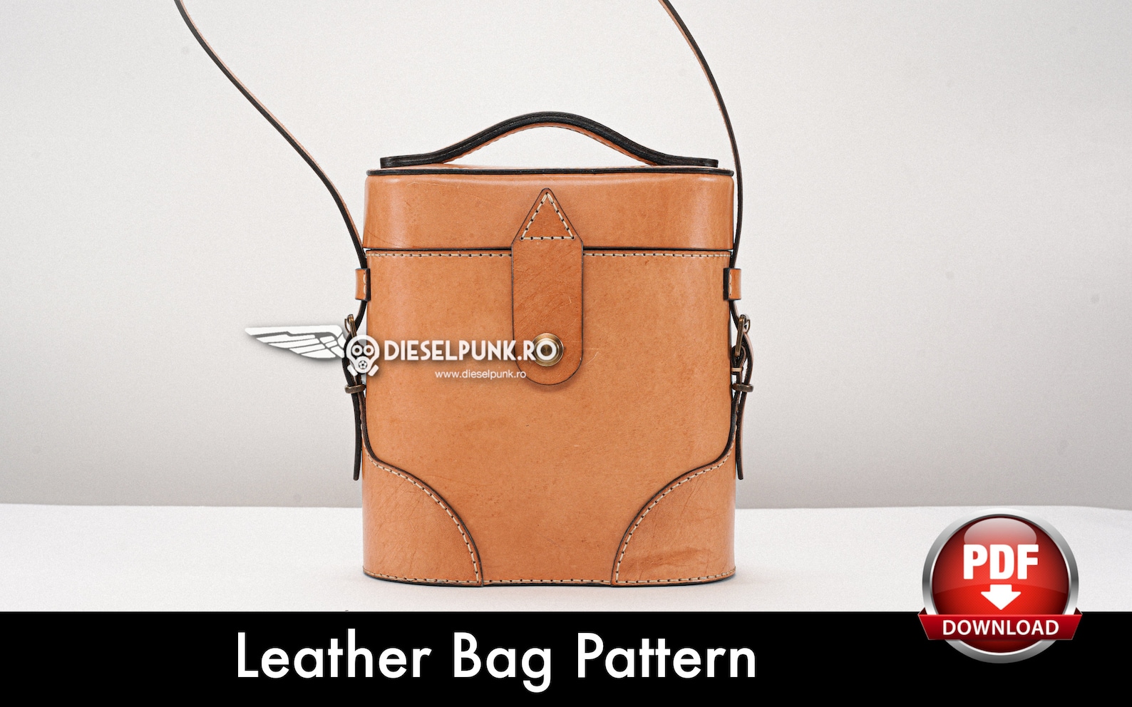 Leather Bag Pattern: Printable PDF With Full Video Tutorial - Etsy