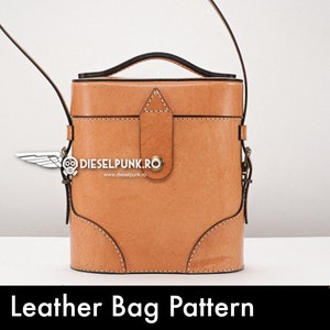 Leather Bag Pattern: Printable PDF With Full Video Tutorial - Etsy