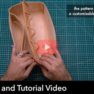 Doctor Bag Pattern: Leather Travel Weekender (PDF Download + Video) - Etsy