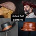 Plague Doctor Hat Pattern - Leather DIY PDF Template - Etsy