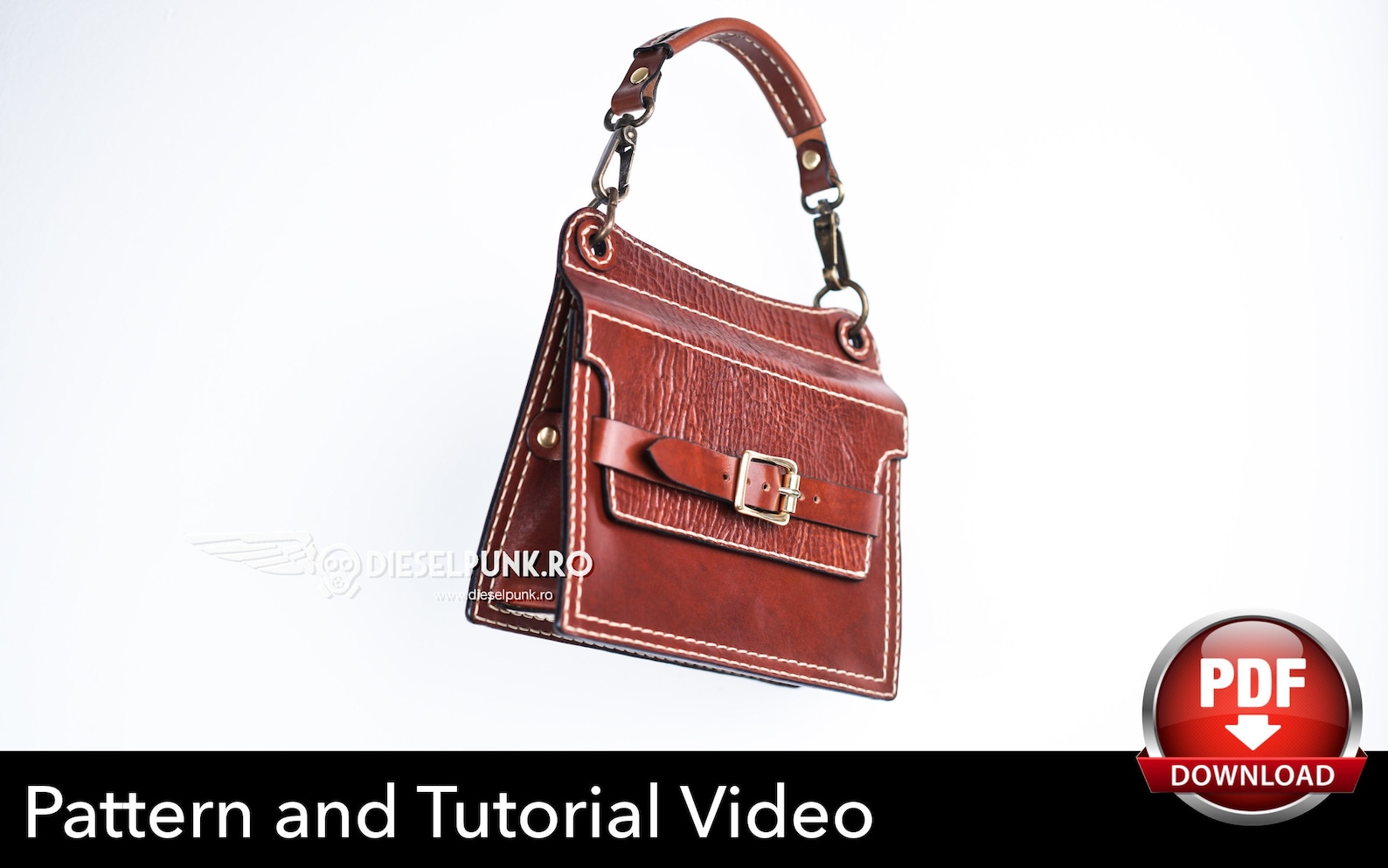 Ladies Purse Pattern Bag Pattern Leather DIY Pdf - Etsy