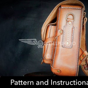 Backpack Pattern - Leather DIY - Pdf Download - Video Tutorial - Etsy