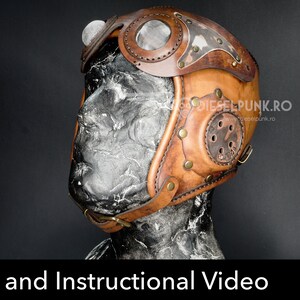 Aviator Cap Pattern - Cosplay DIY - Pdf Download - Video Tutorial - Etsy