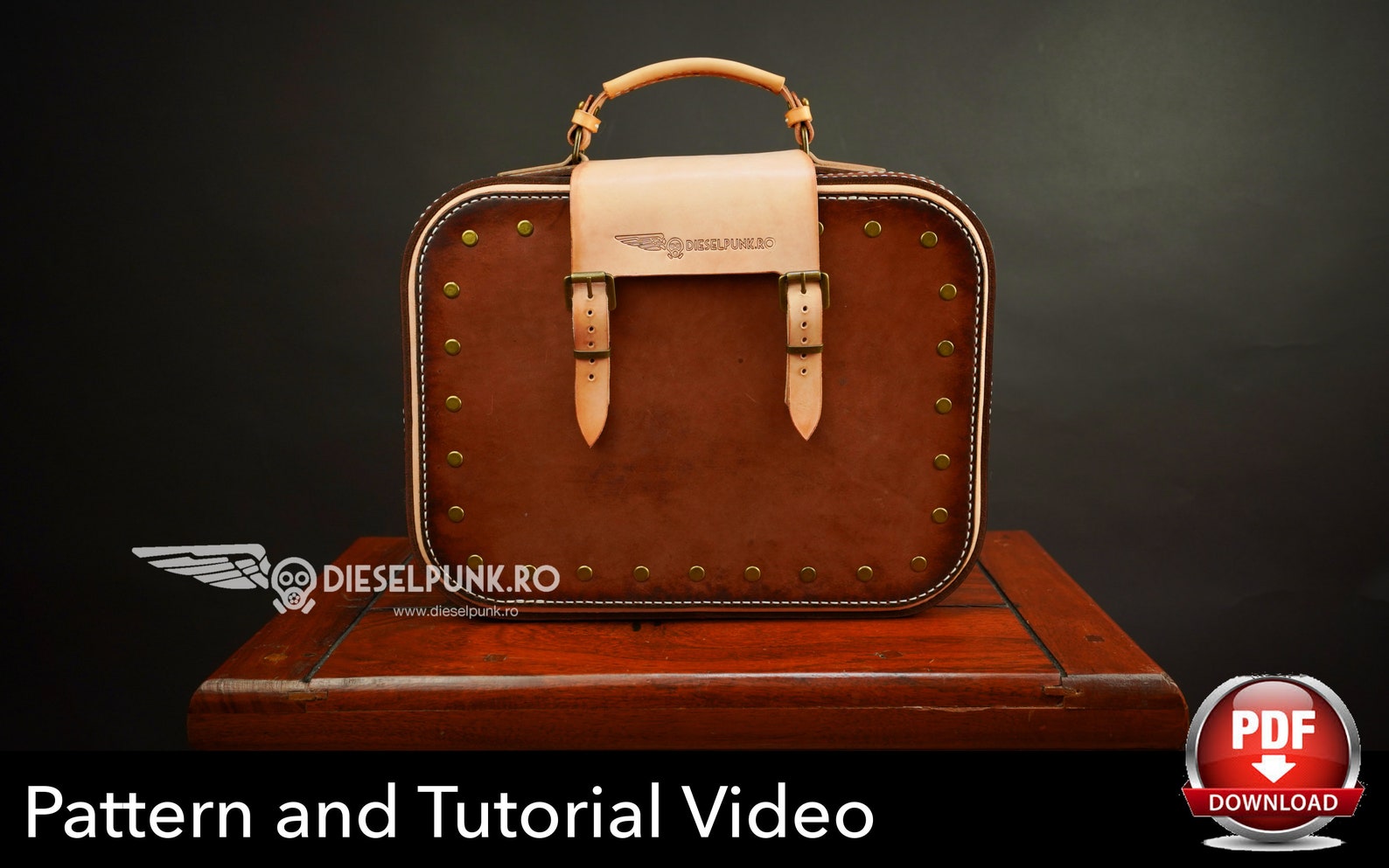 Luggage Set Pattern Pattern Set Leather DIY Pdf Download | Etsy