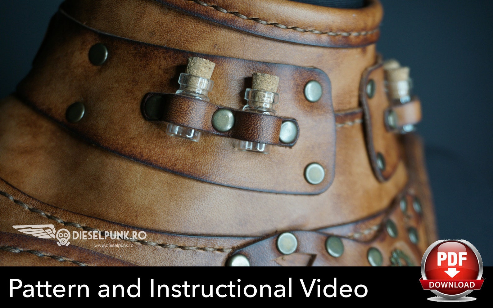 Gorget Pattern Neck Armour Cosplay DIY Pdf Download | Etsy