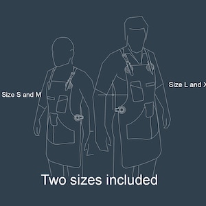 Apron Pattern - Leather DIY - Pdf Download - Leather Apron - Video ...