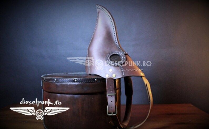 Plague Doctor Mask Pattern Pdf Download Video Tutorial | Etsy