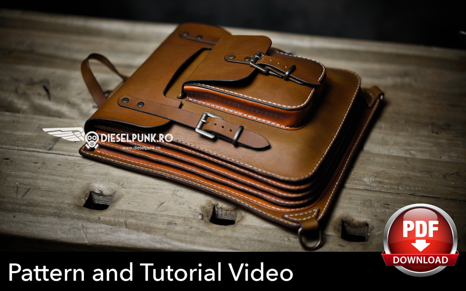 Backpack Pattern Leather Backpack Template Pdf Download - Etsy