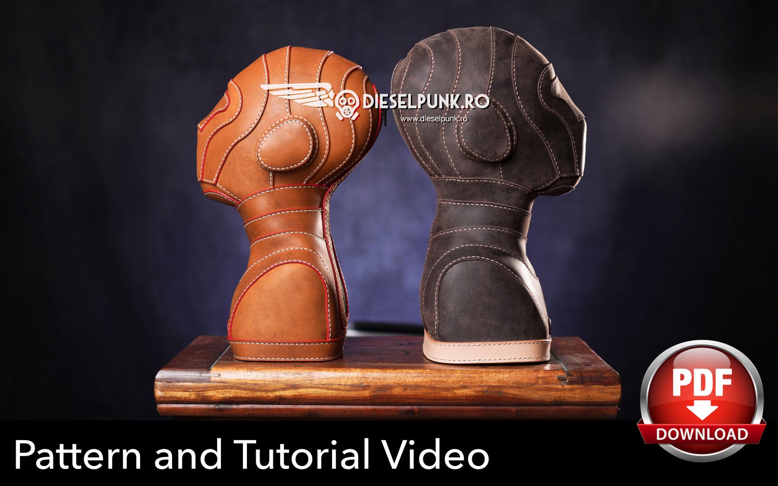 Mannequin Head Pattern Leather Bust Template Leather DIY - Etsy