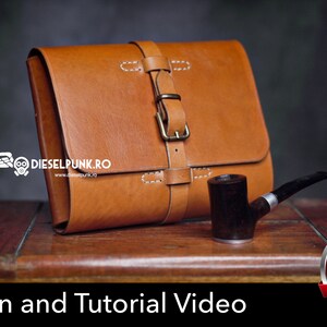 Leather Tool Pouch Pattern (PDF Download With Video Guide) - Etsy