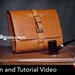 Leather Tool Pouch Pattern - Pdf Download - Leather DIY - Pipe Pouch ...