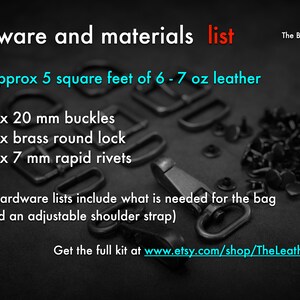 Leather Case Pattern - Pdf Download - Leather DIY - Bag Template ...