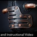 Steampunk Mask Pattern DIY Mask Pdf Download Video Tutorial - Etsy