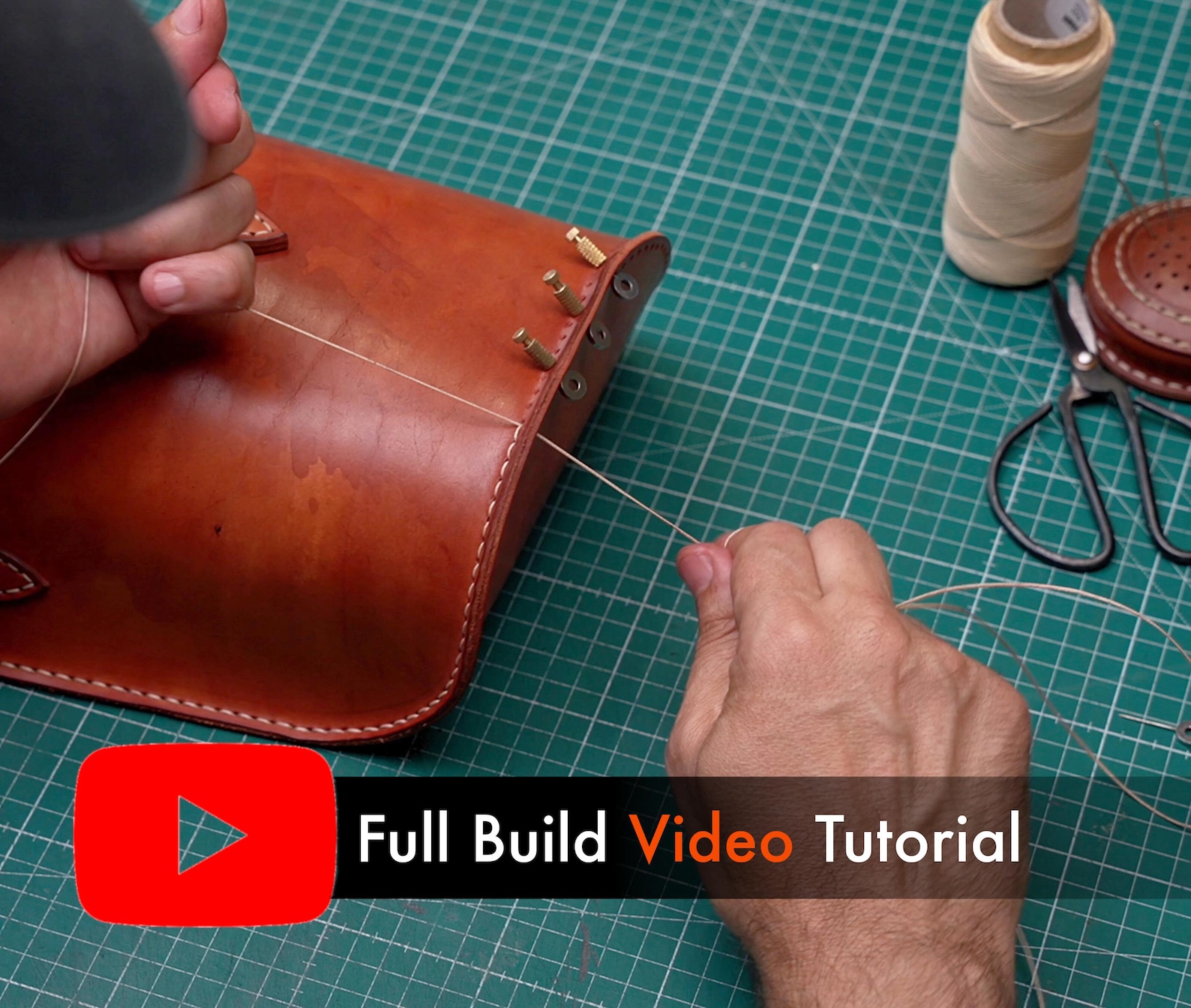 Leather Messenger Bag Pattern Pdf Download Leather DIY Backpack ...