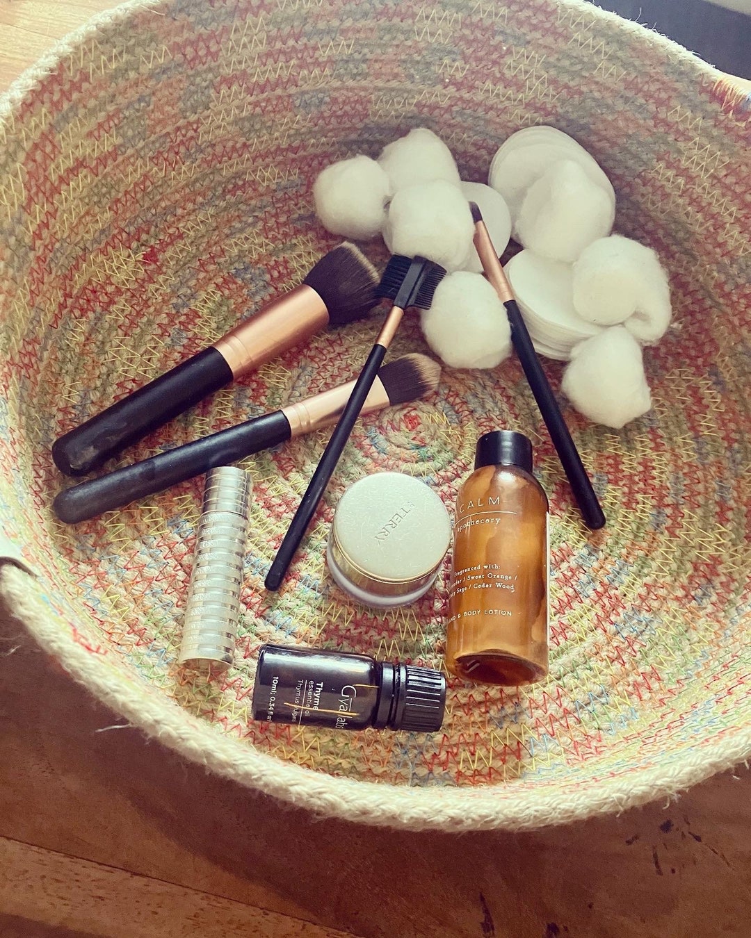 Large Rainbow Thread Baskets - Etsy