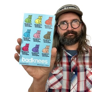 Focus Cat Sticker Sheet| Laptop Sticker Pack | Focus Cat Vinyl Sticker ...