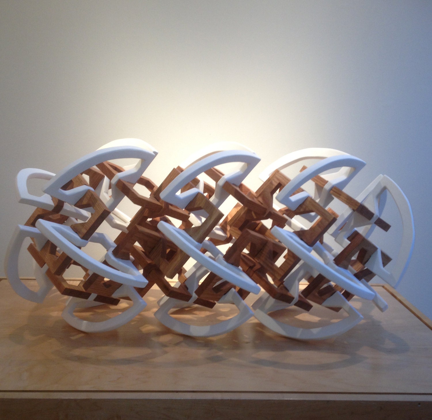 Modern Modular Contemporary Geometric Ceramic and Wood - Etsy