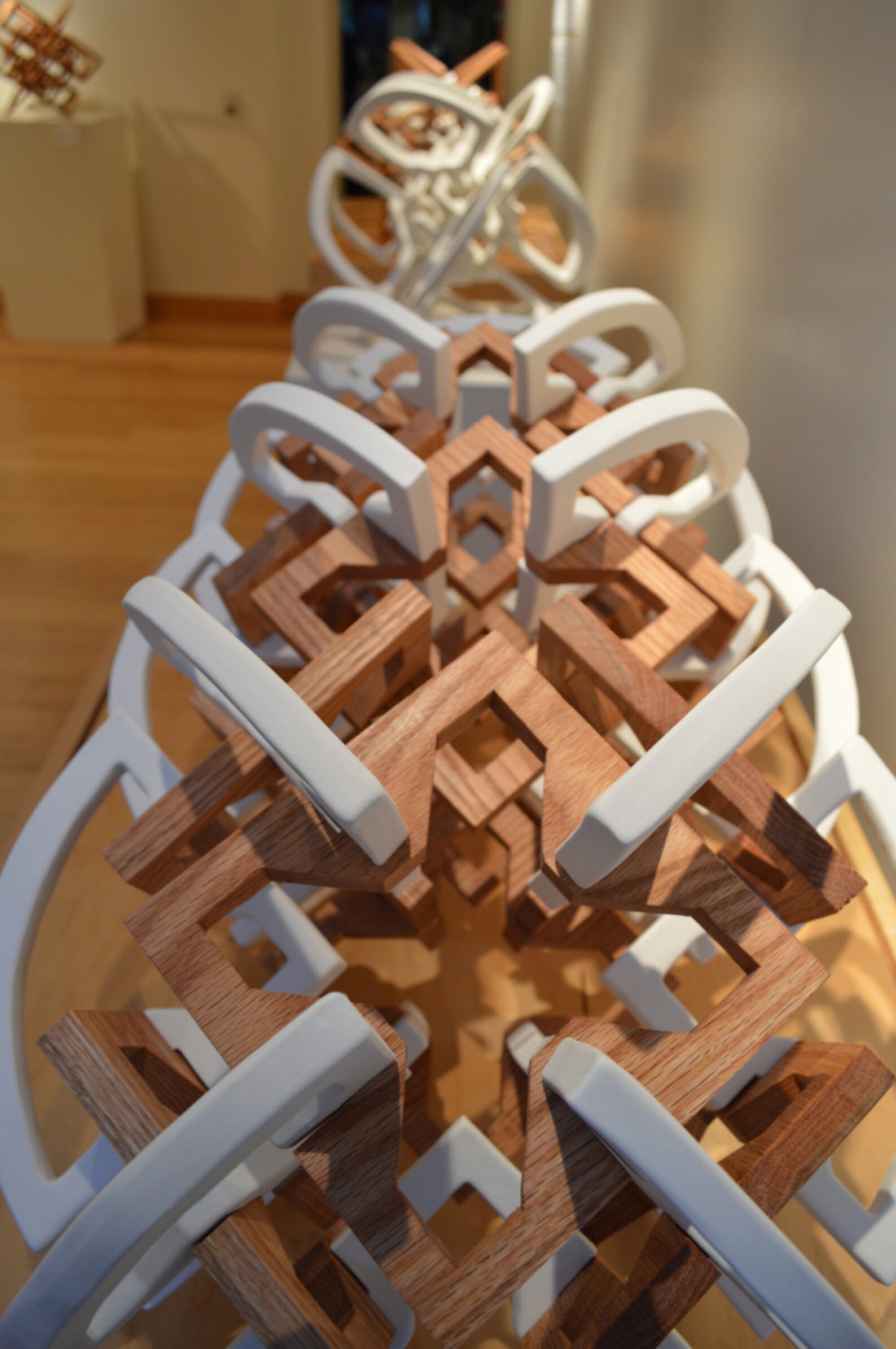 Modern Modular Contemporary Geometric Ceramic and Wood - Etsy