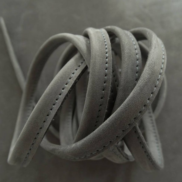 Gray Leather Belt - Etsy