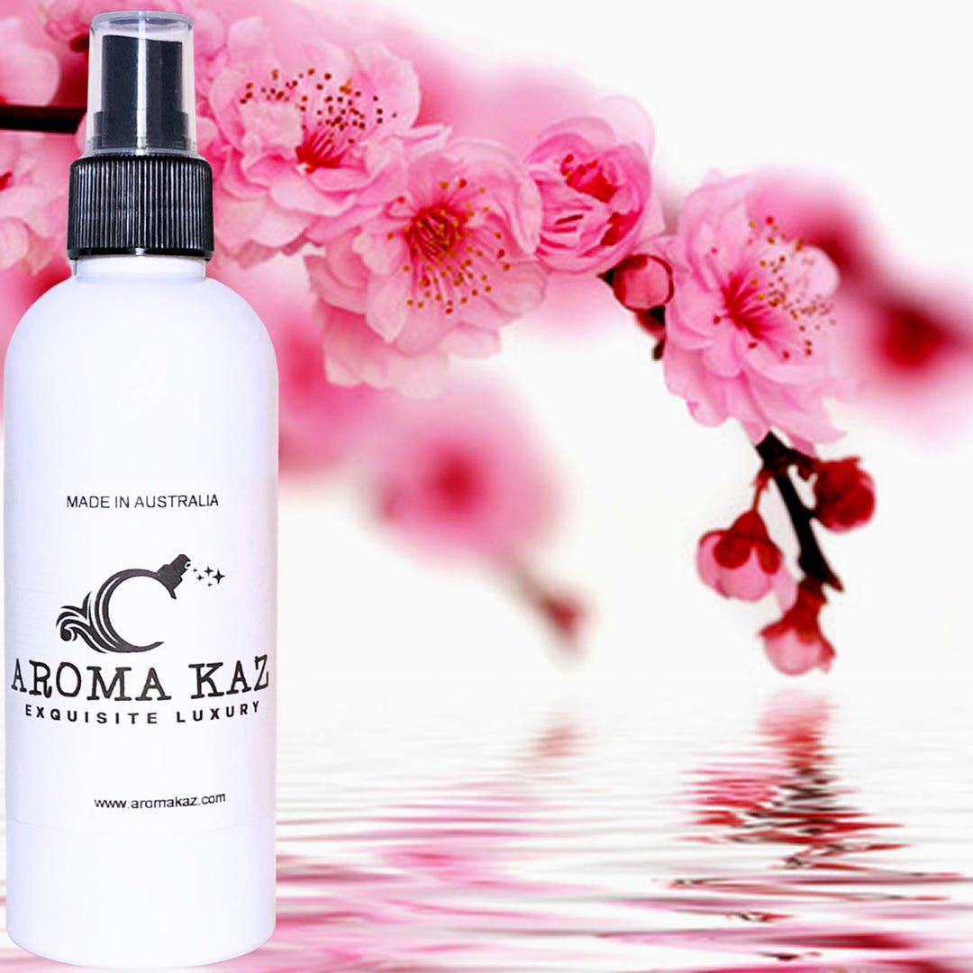 Musk Cherry Blossoms Body Spray Mist Fragrance, Vegan Ingredients ...