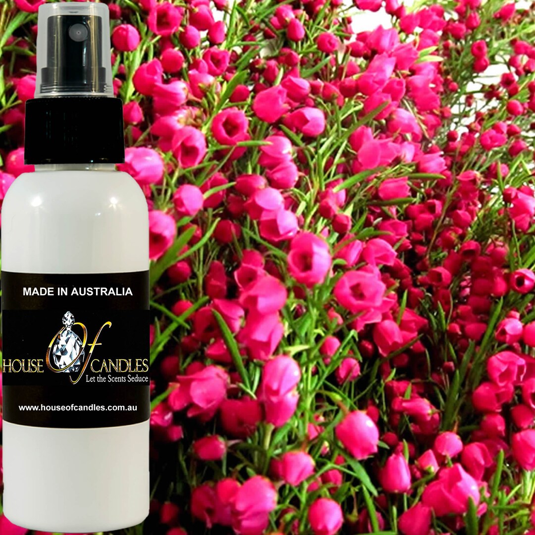 Australian Red Boronia Body Spray Mist Fragrance, Vegan Ingredients ...