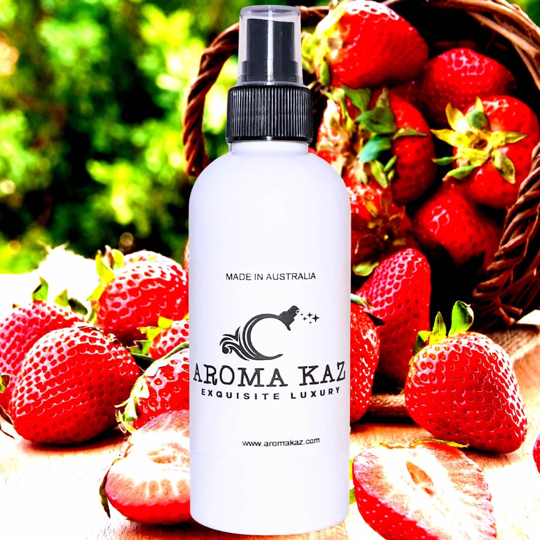 Fresh Strawberries Body Spray Mist – Vegan, Cruelty-free, Alcohol-free ...
