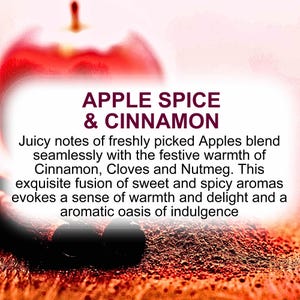 Apple Spice & Cinnamon Body Spray Mist Cruelty Free Vegan Alcohol-free ...