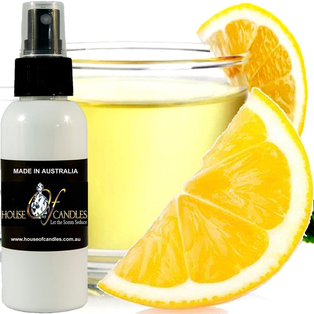 White Tea & Lemon Body Spray Mist Fragrance, Vegan Ingredients, Cruelty ...