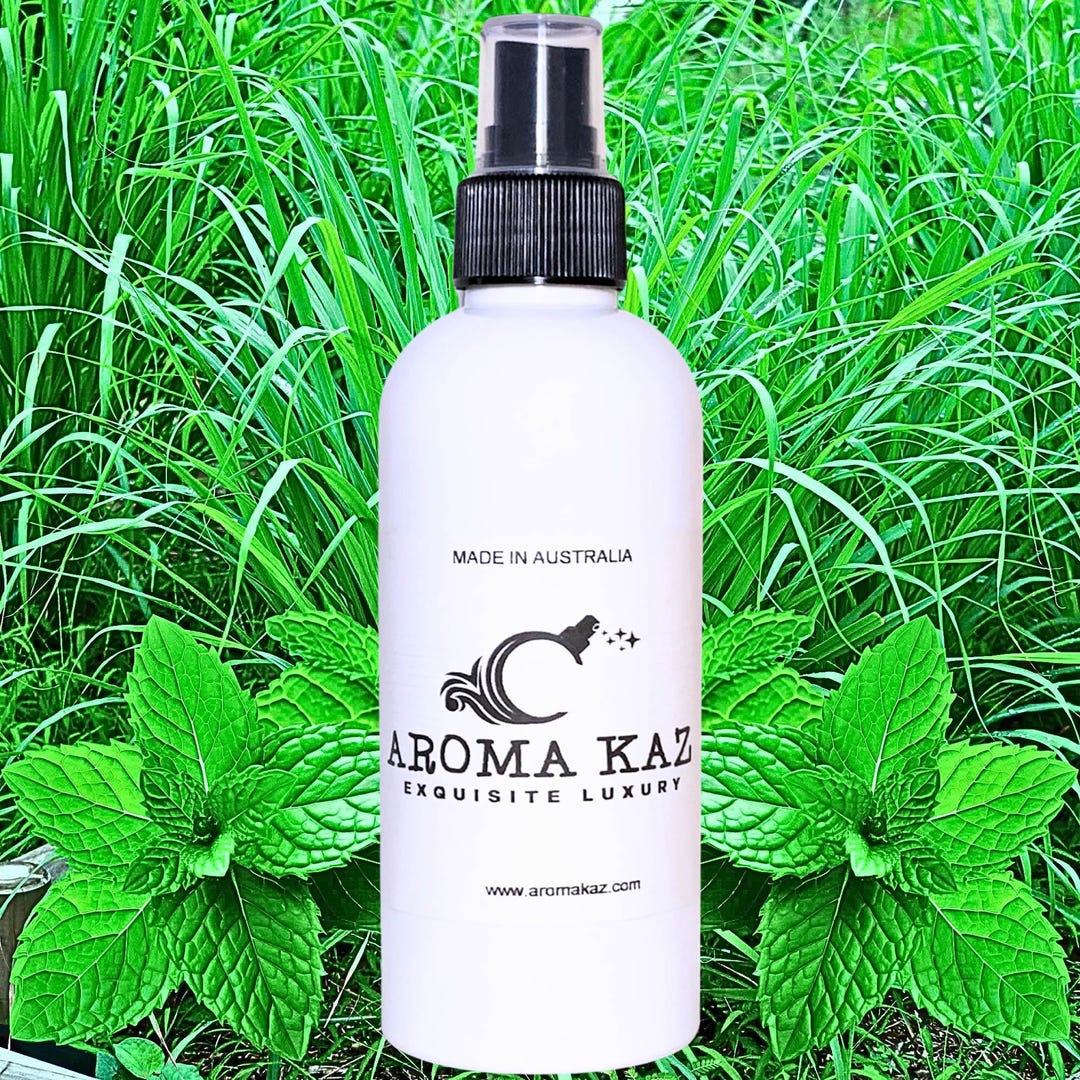 Lemongrass & Wild Mint Room/linen/car Air Freshener Spray Vegan/cruelty ...