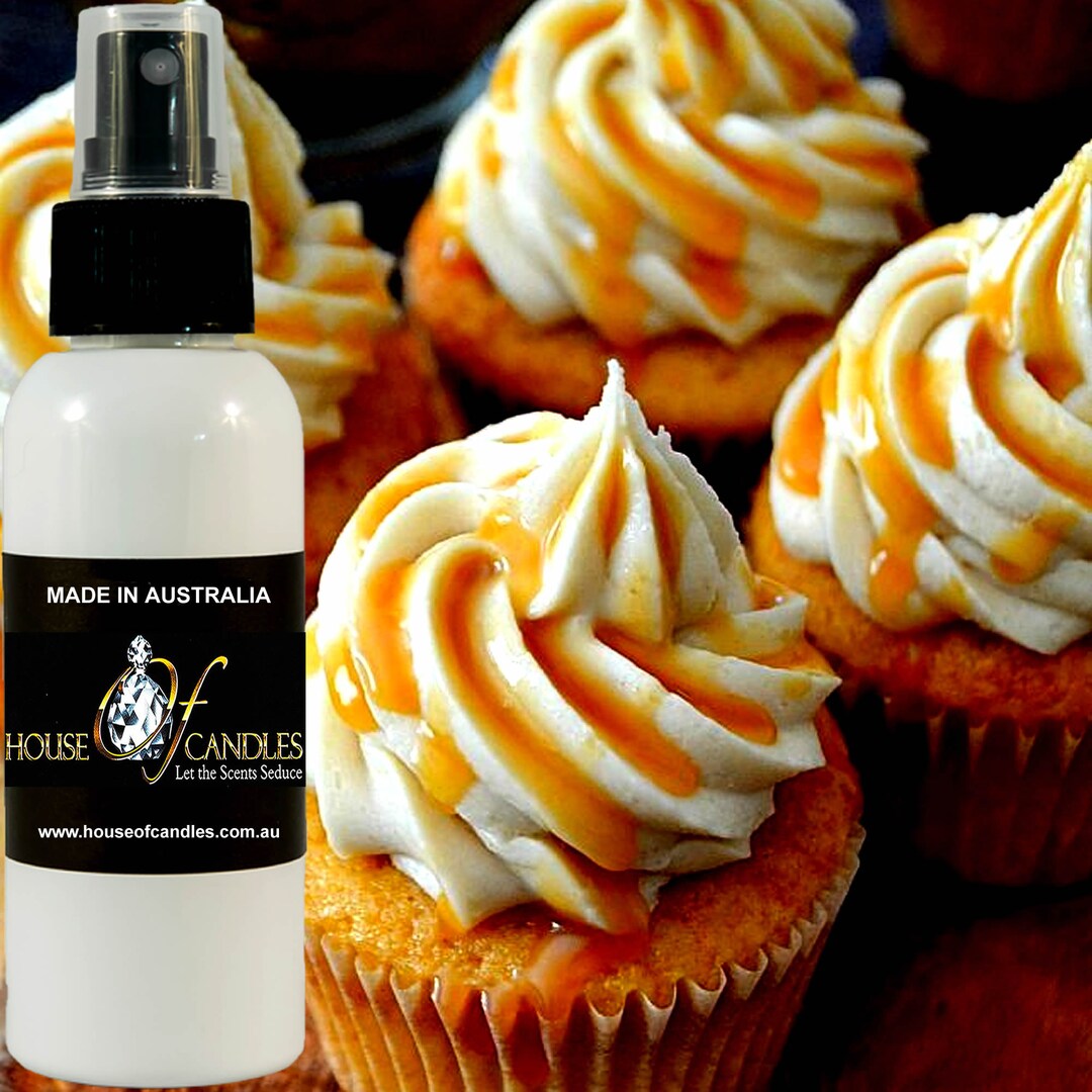 Vanilla Caramel Cupcakes Body Spray Mist Fragrance, Vegan Ingredients ...