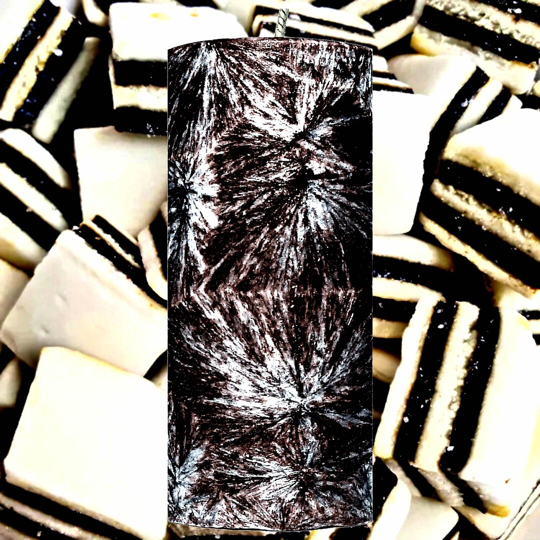 Black Licorice & Vanilla Eco-friendly Scented Pillar Candle Choose Your ...