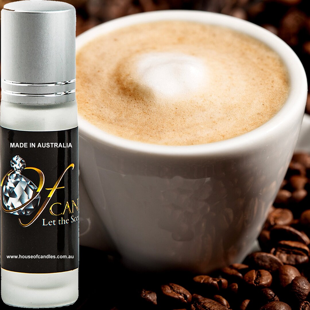 Coffee & Vanilla Scented Perfume Roll on Fragrance Oil, Vegan, Cruelty ...