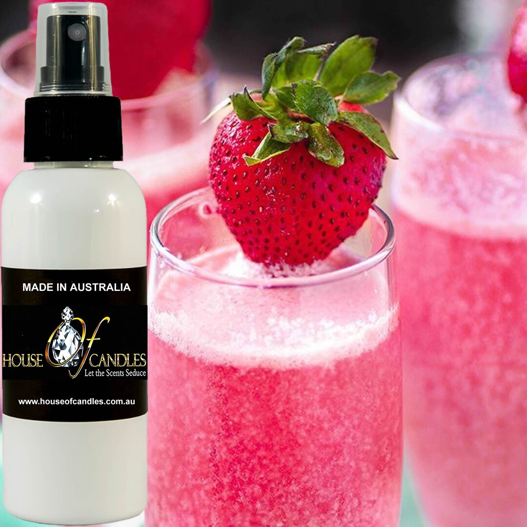 Strawberries & Champagne Body Spray Mist Fragrance, Vegan Ingredients ...