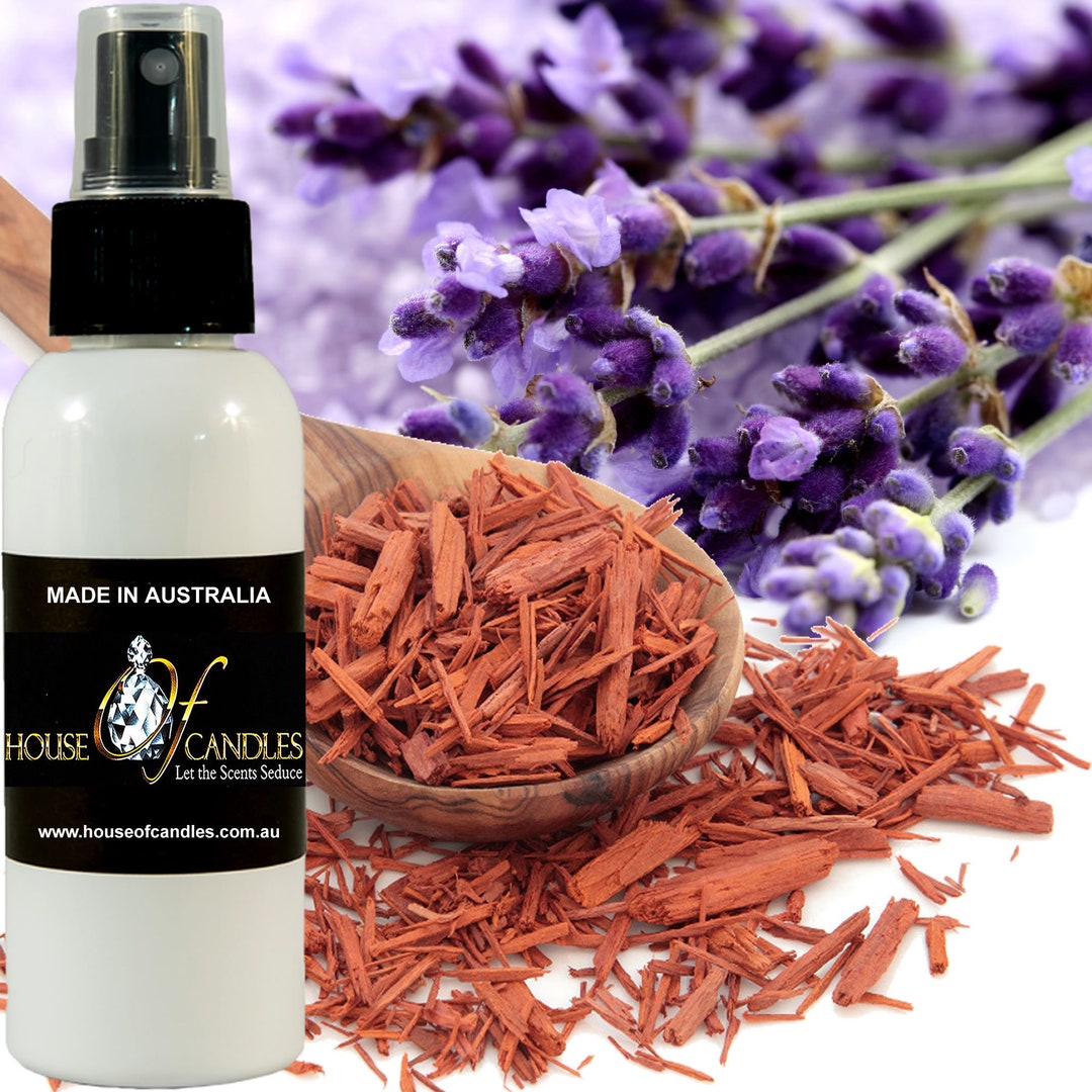 Lavender & Sandalwood Body Spray Mist Fragrance, Vegan Ingredients ...