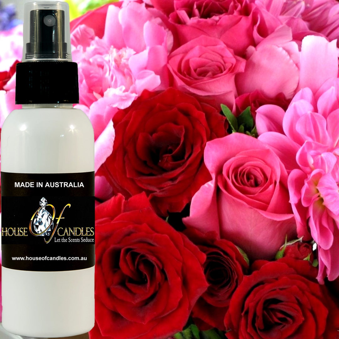 Peony Rose Scented Perfume Body Spray Mist Fragrance Vegan - Etsy