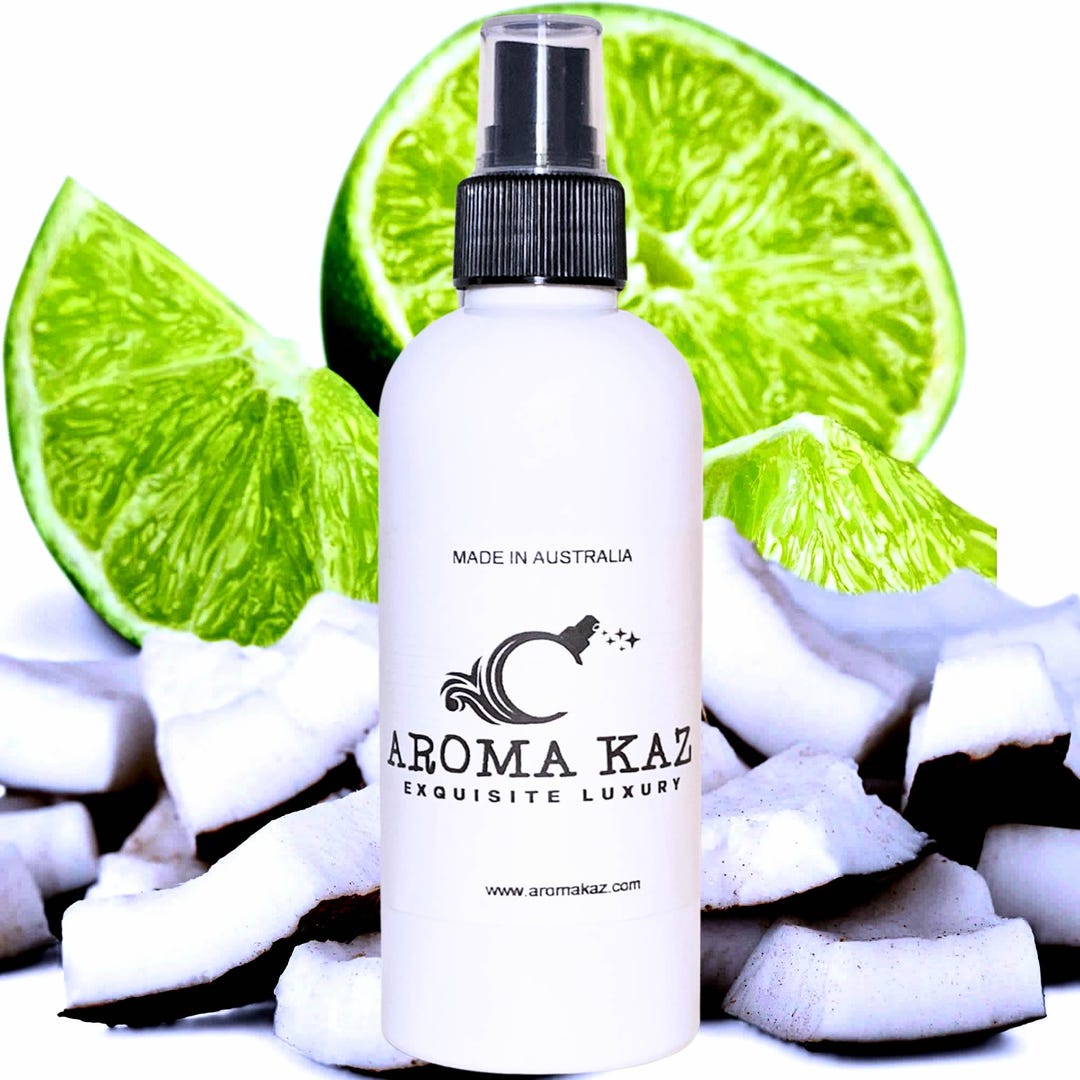 Tahitian Coconut Lime Body Spray Mist Cruelty Free Vegan Alcohol-free ...
