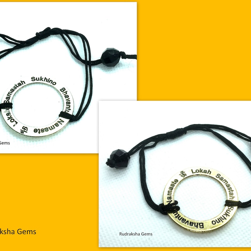 Mantra Bracelet - Etsy